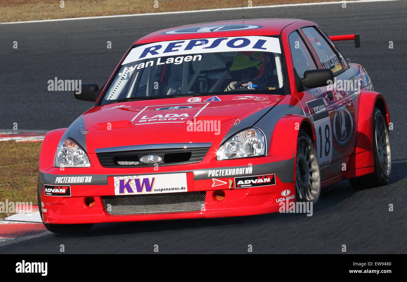 Jaap van Lagen during free practice at the 2009 WTCC Race of Japan ...