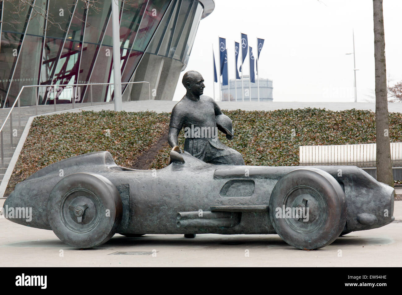 Iconic racing driver statue hi-res stock photography and images - Alamy