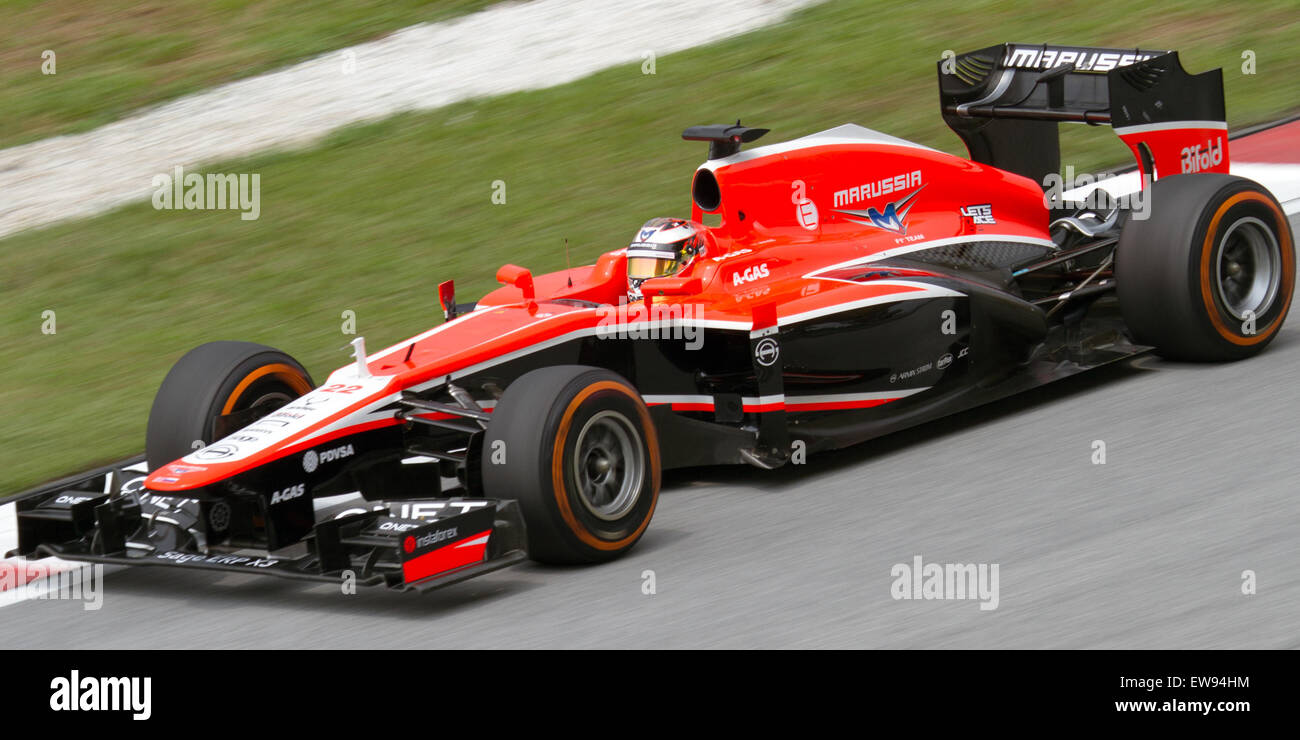 Jules Bianchi demonstrated impressive skill during the 2013 Malaysia ...