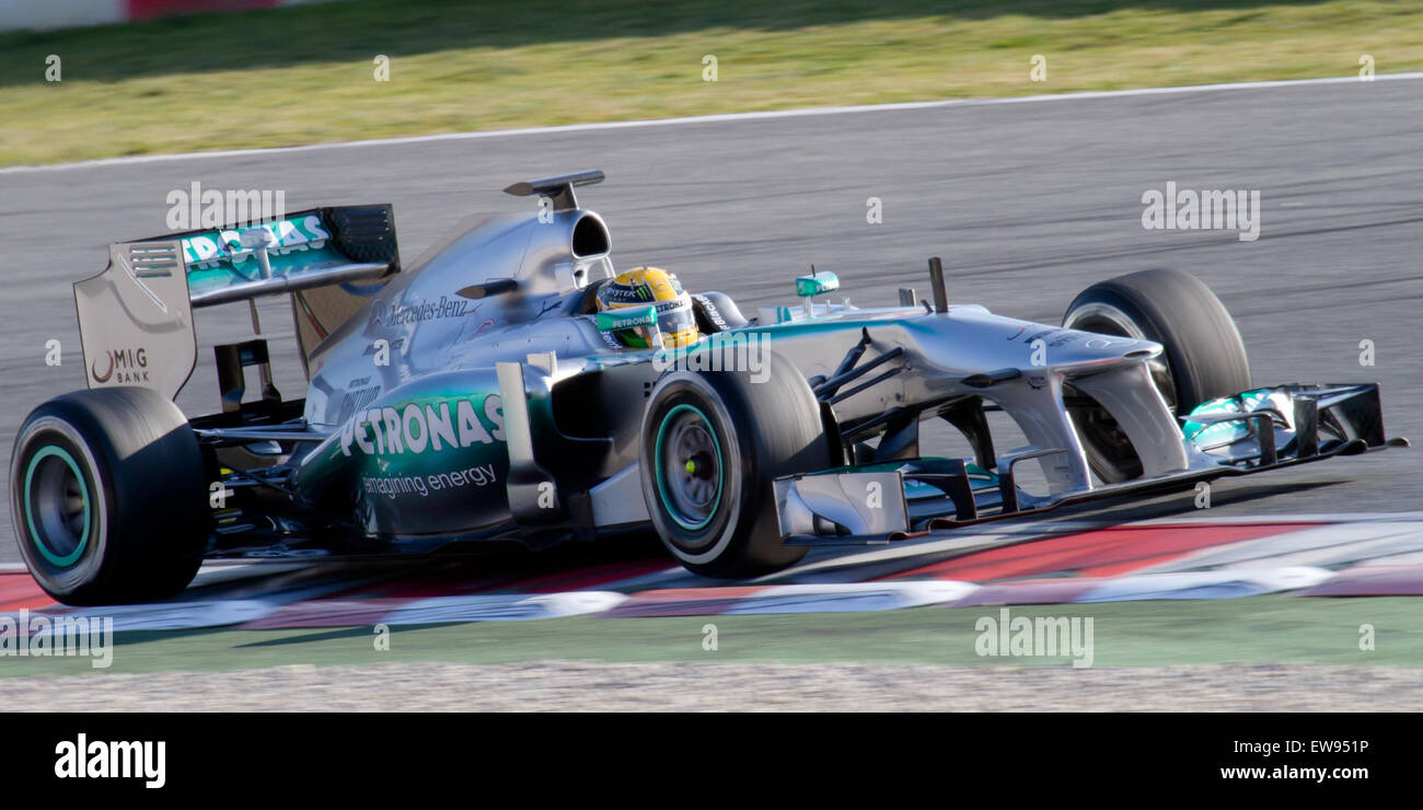 Lewis Hamilton demonstrated impressive speed and adaptability during ...
