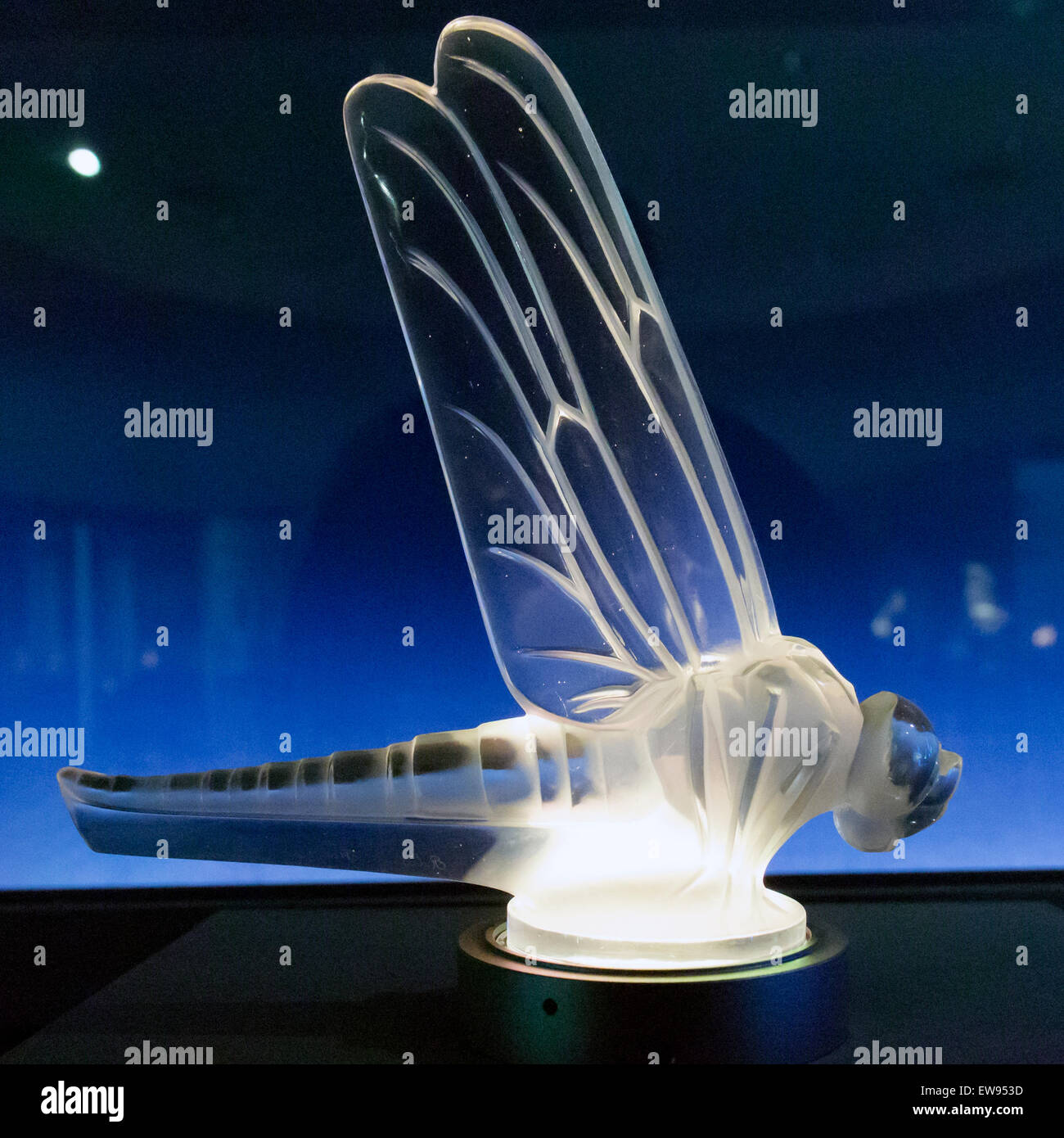 The Libellule Grande 1 by Rene Lalique, displayed at the Toyota ...