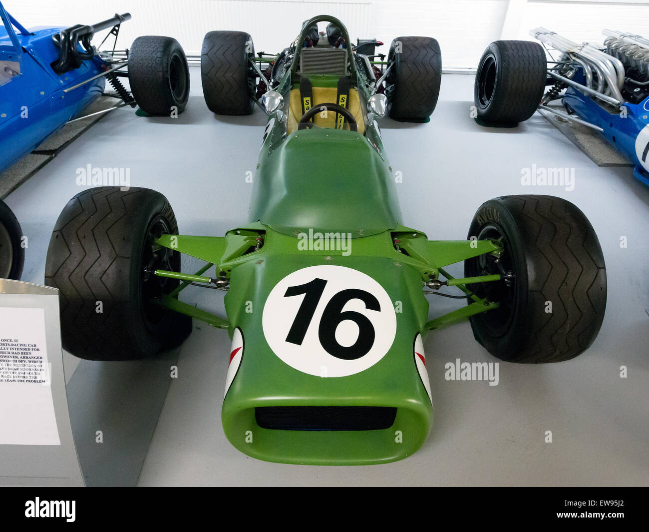 The Matra MS9, displayed at the Donington Grand Prix Collection, a ...