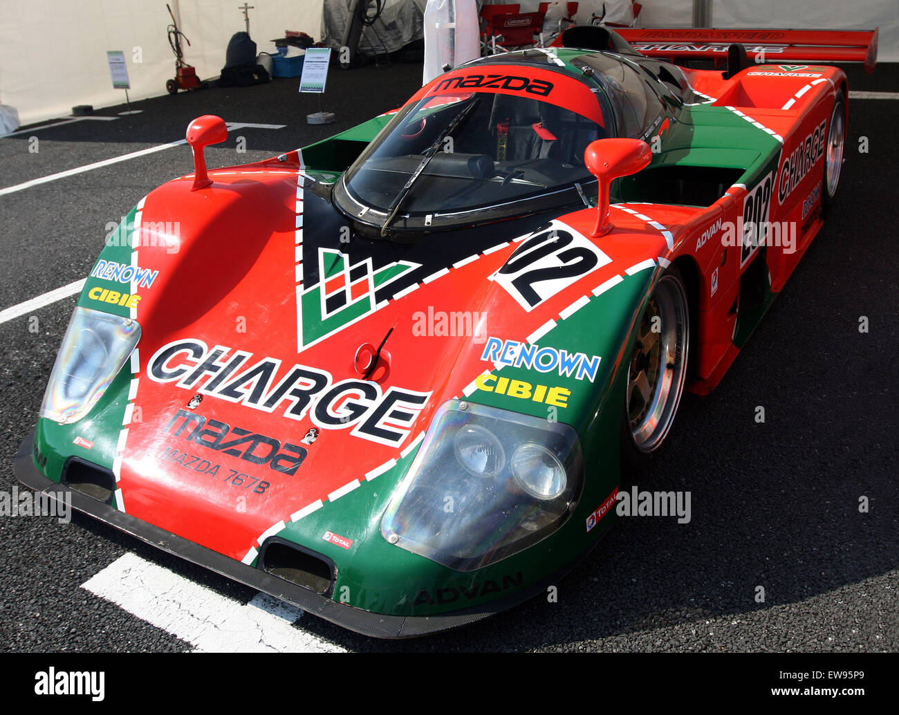The Mazda 767B, displayed at Motorsport Japan 2008, is a legendary ...