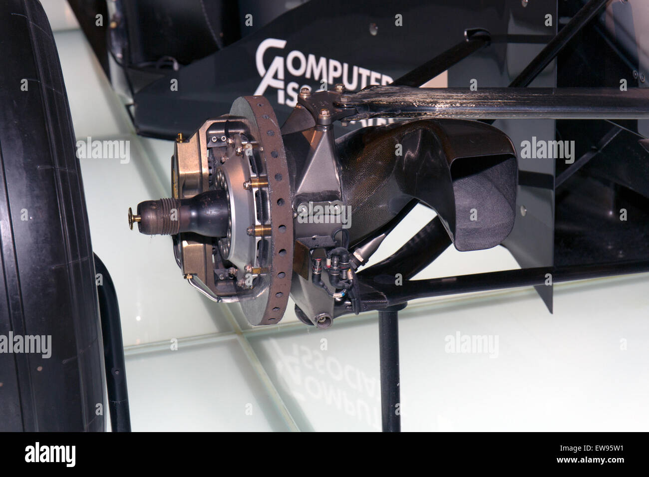 McLaren MP4-14 (exploded view) front brake Mercedes-Benz Museum Stock ...