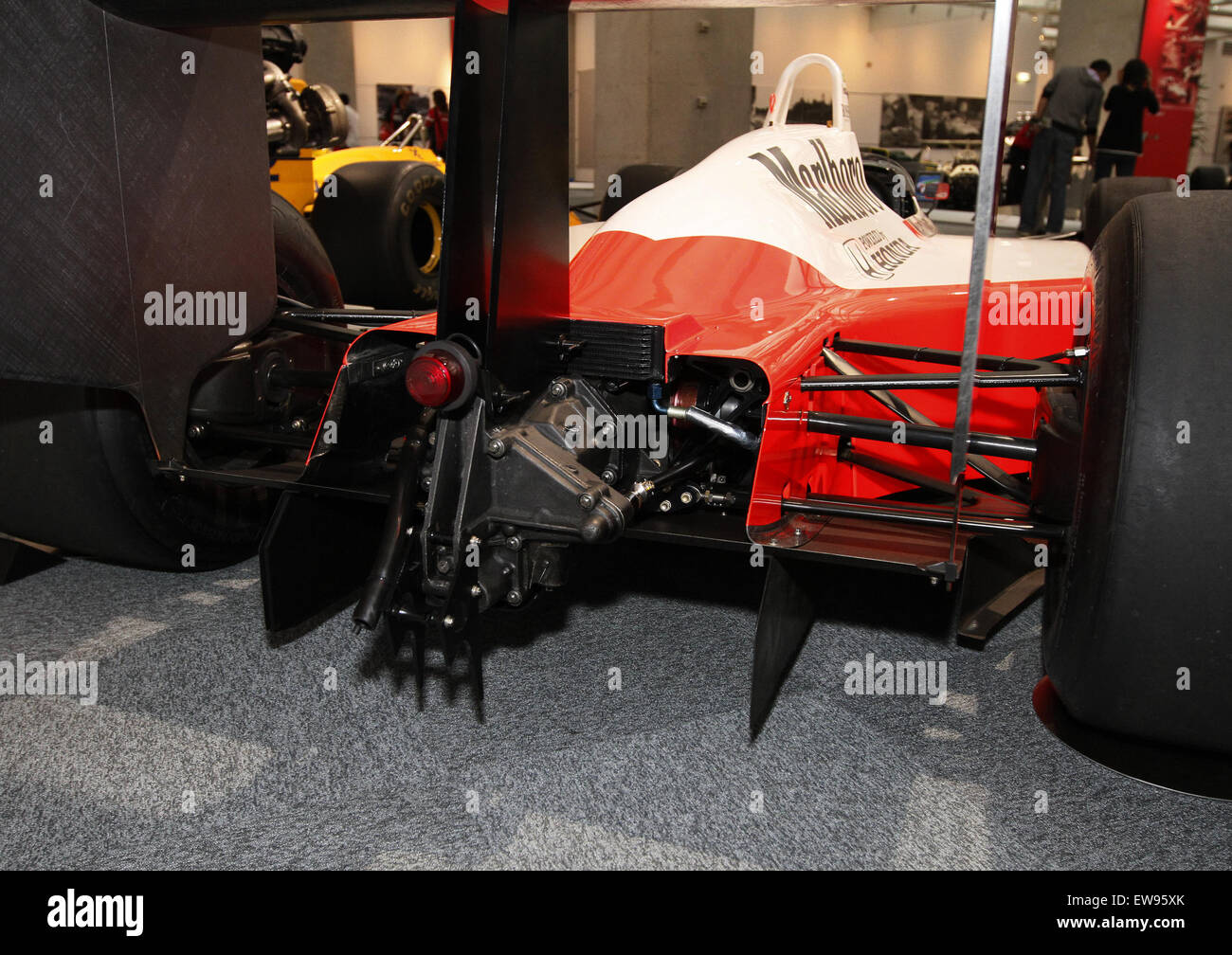 McLaren MP4-4 diffuser Honda Collection Hall Stock Photo - Alamy