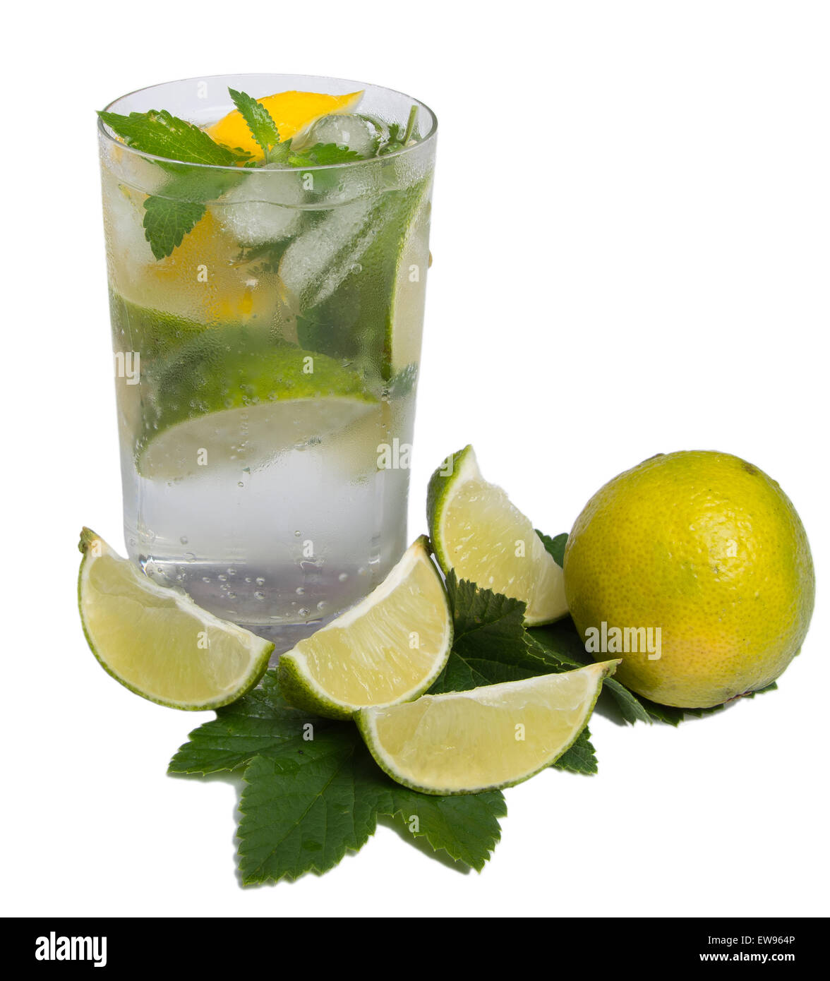refreshing cocktail with citrus Stock Photo - Alamy