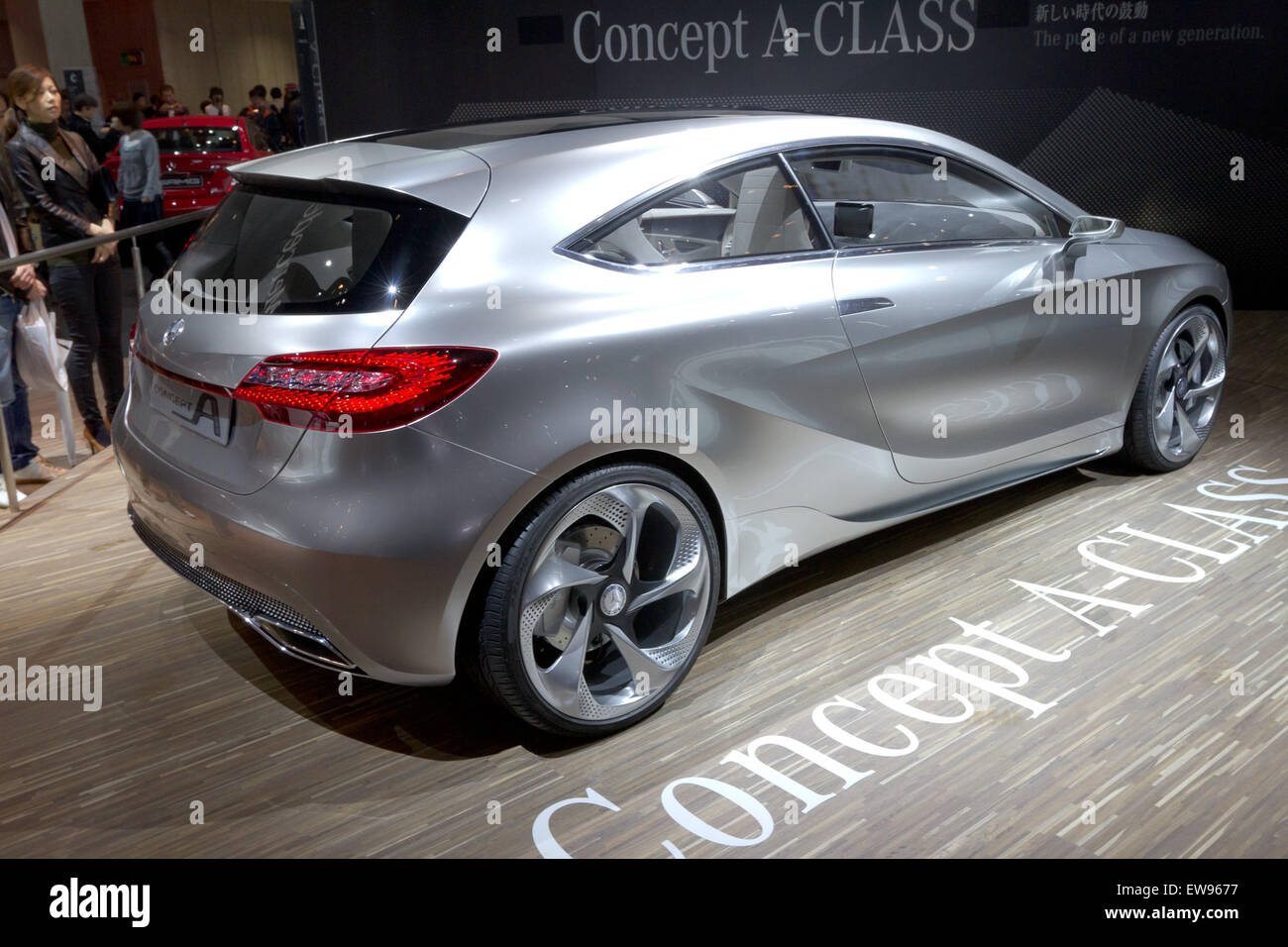 Mercedes-Benz Concept A-Class rear 2011 Tokyo Motor Show Stock Photo ...