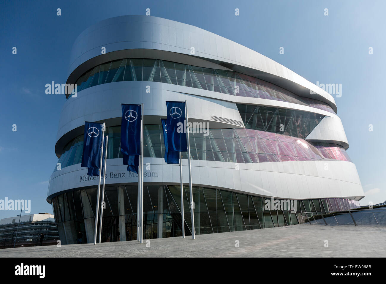 Exhibition at the Mercedes-Benz Museum in Stuttgart as of March 2013 ...