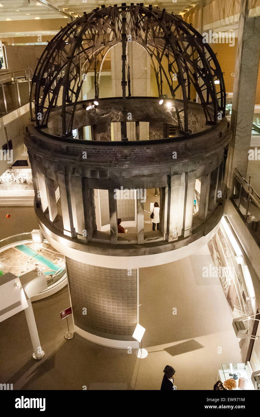 Atomic bomb museum model hiroshima hi-res stock photography and images ...