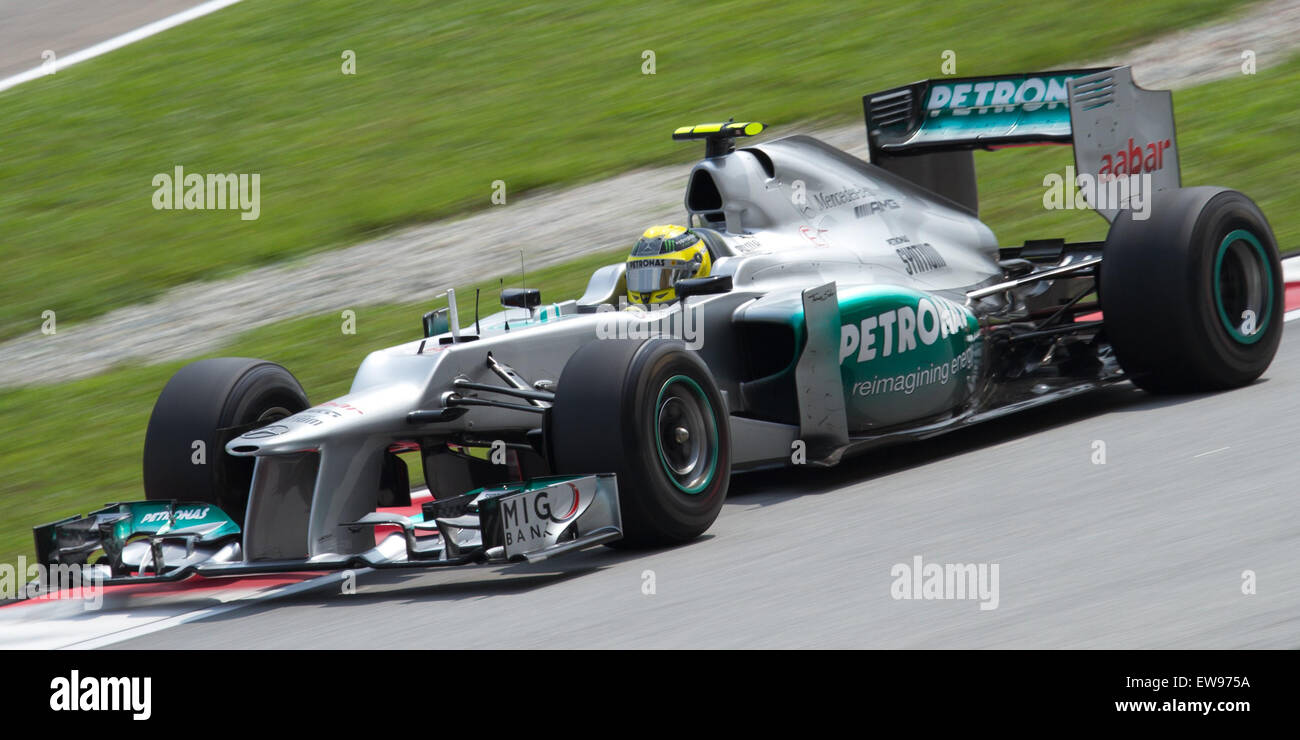Mercedes amg petronas f1 team driver hi-res stock photography and ...