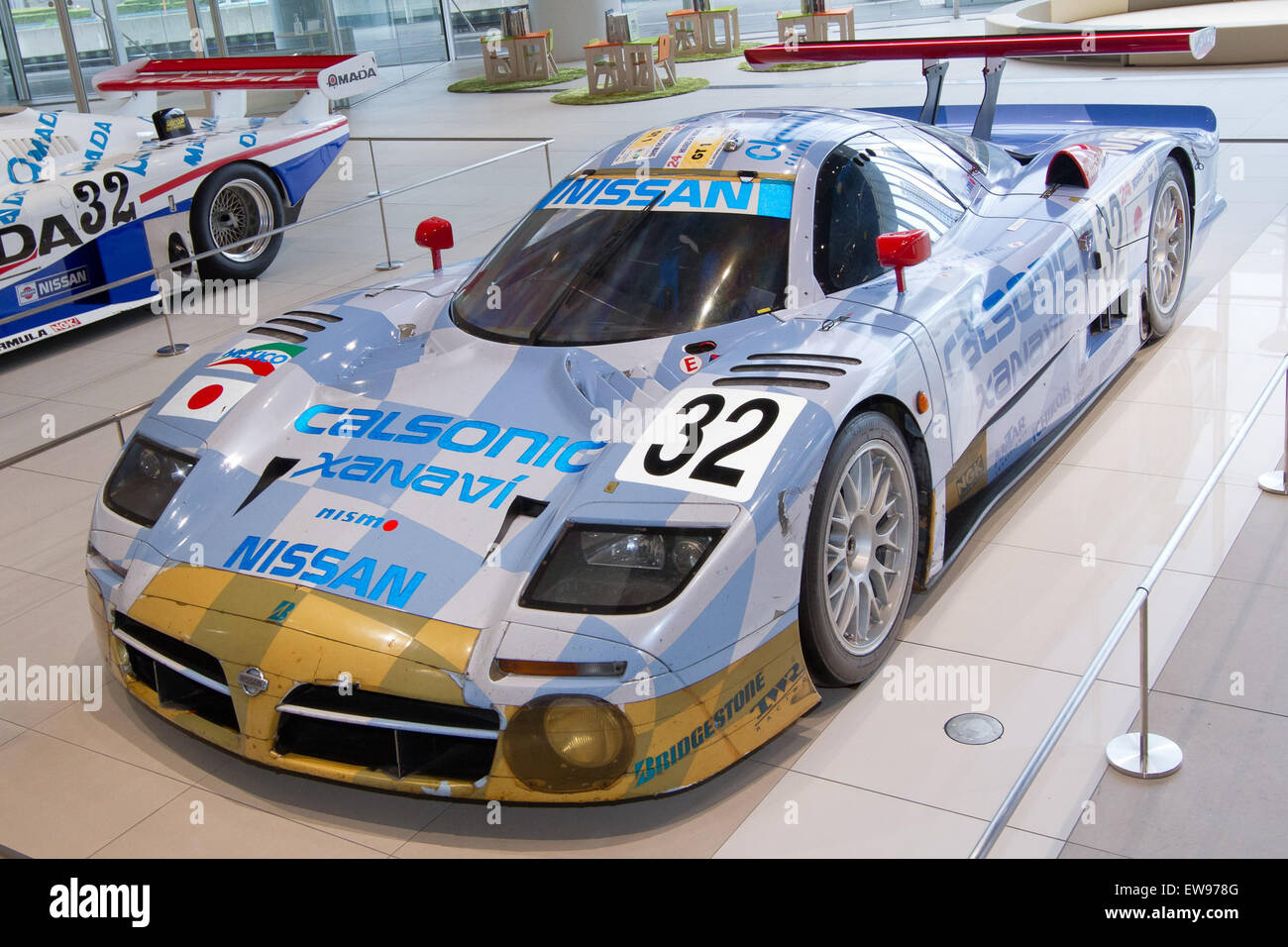 Nissan R390 GT1 (1998) front-left 2012 Nissan Global Headquarters ...
