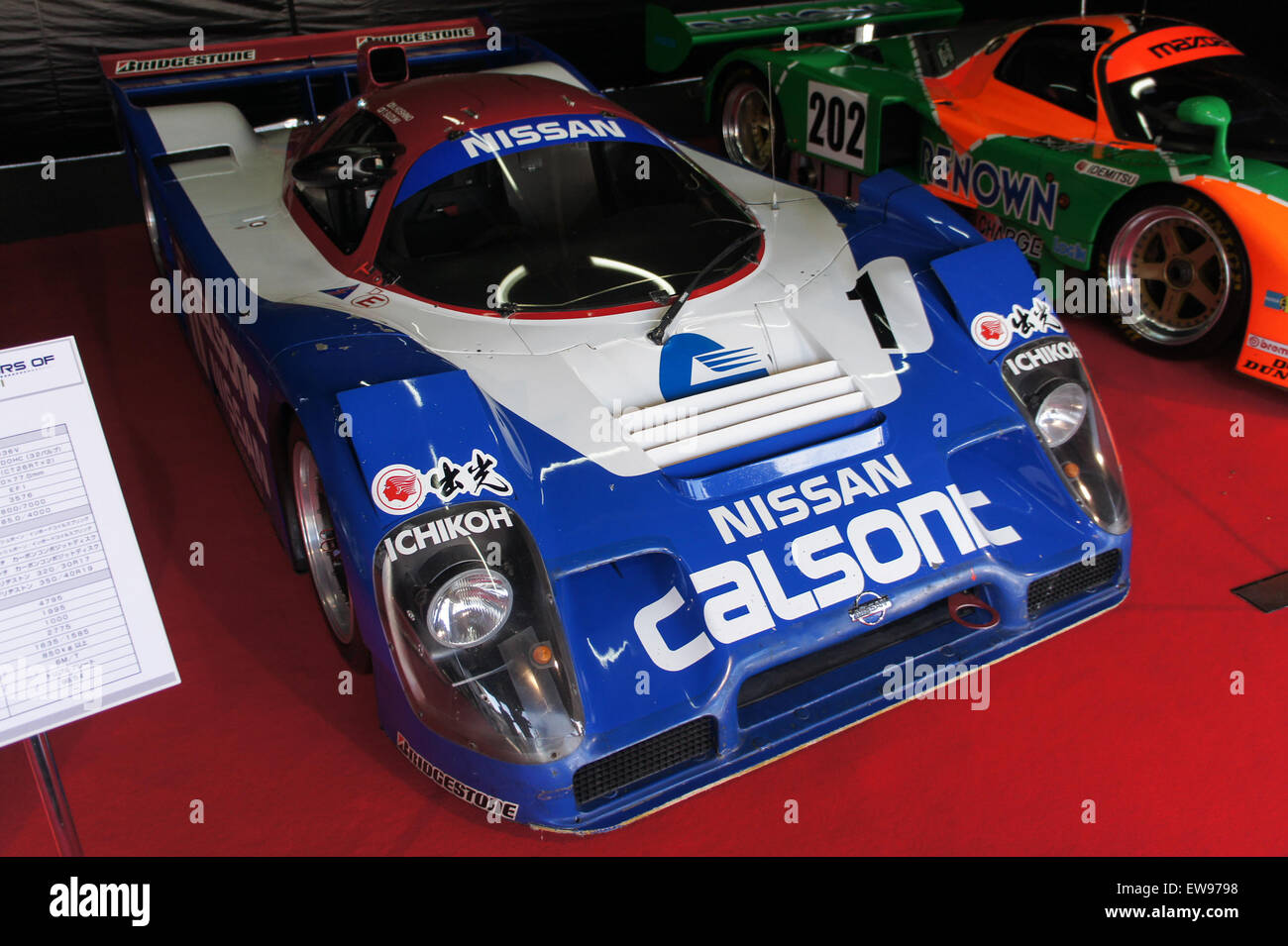 Nissan R92CP (Calsonic) front-right 2012 WEC Fuji Stock Photo - Alamy