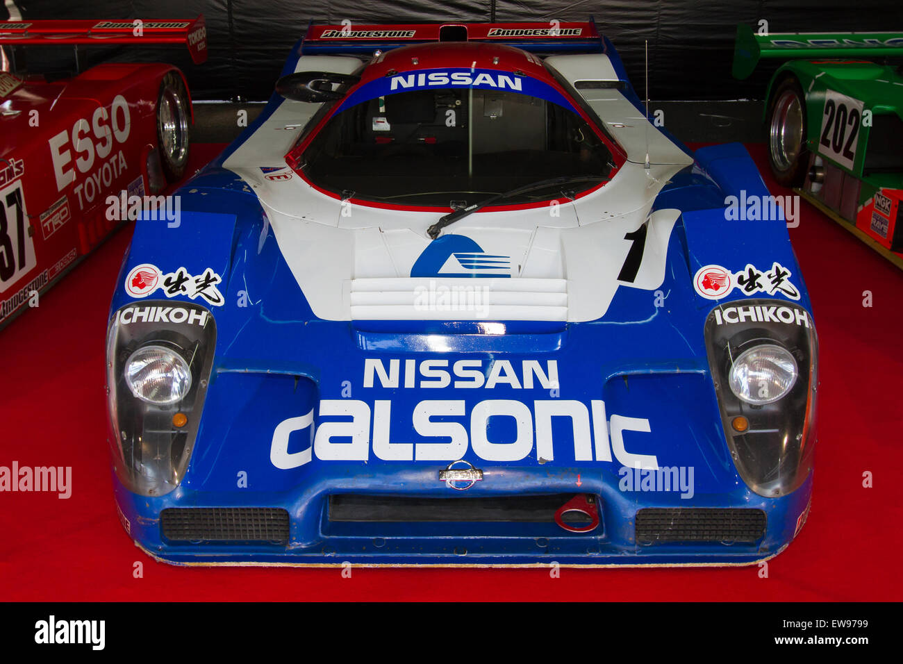 Nissan R92CP (Calsonic) front 2012 WEC Fuji Stock Photo - Alamy