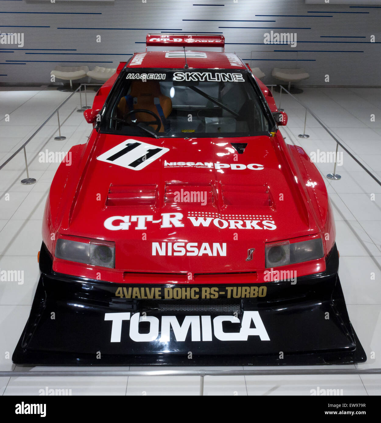 The Nissan Skyline RS Turbo Super Silhouette (KDR30), captured from the ...