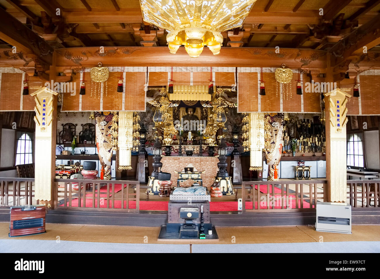 Japanese Temple Interior Stock Photos & Japanese Temple Interior Stock ...