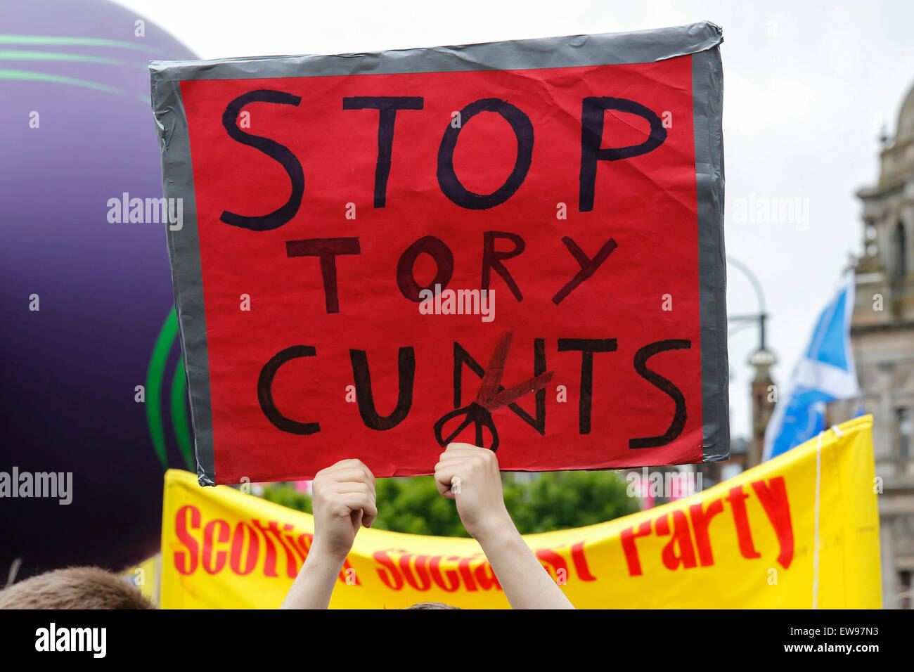 Poverty is political hi-res stock photography and images - Alamy