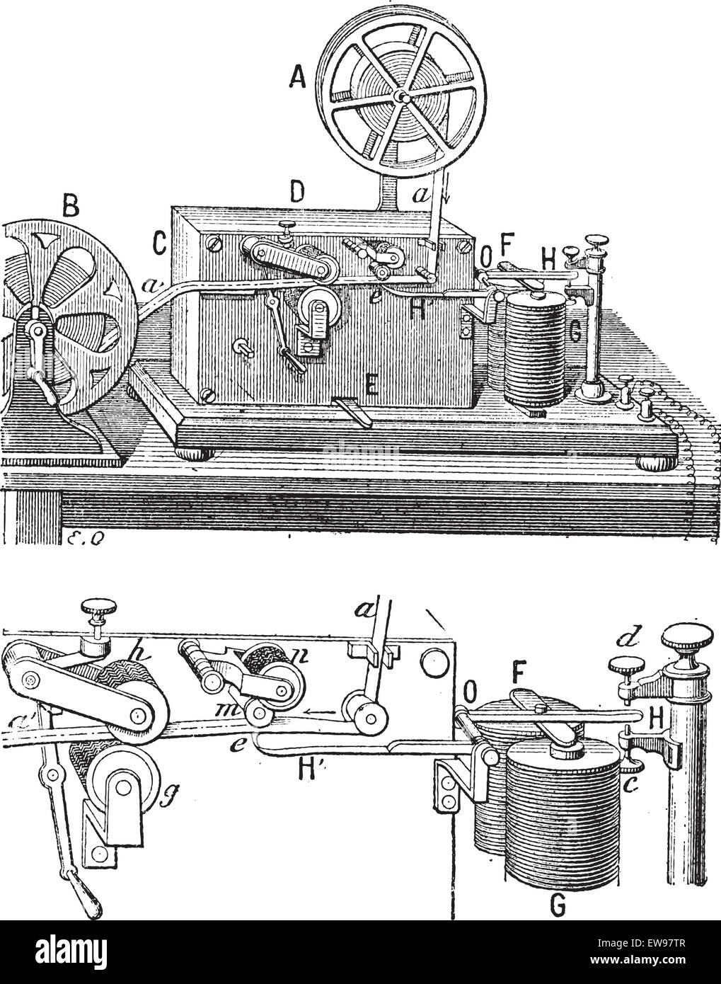 Telegraphy station Stock Vector Images - Alamy