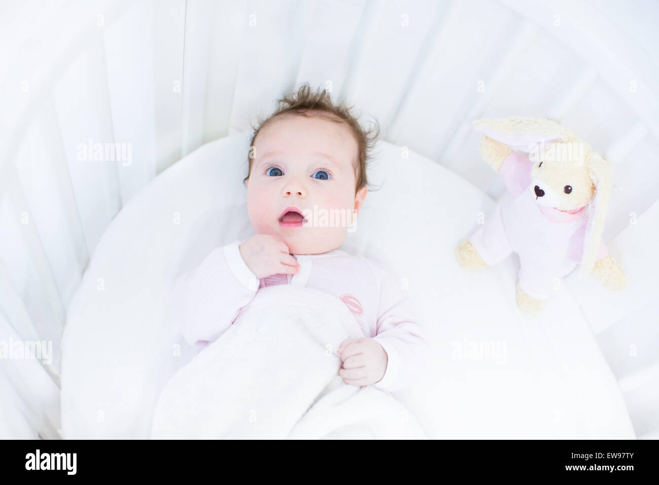 Boy child infant girl very big eyes hi-res stock photography and images ...