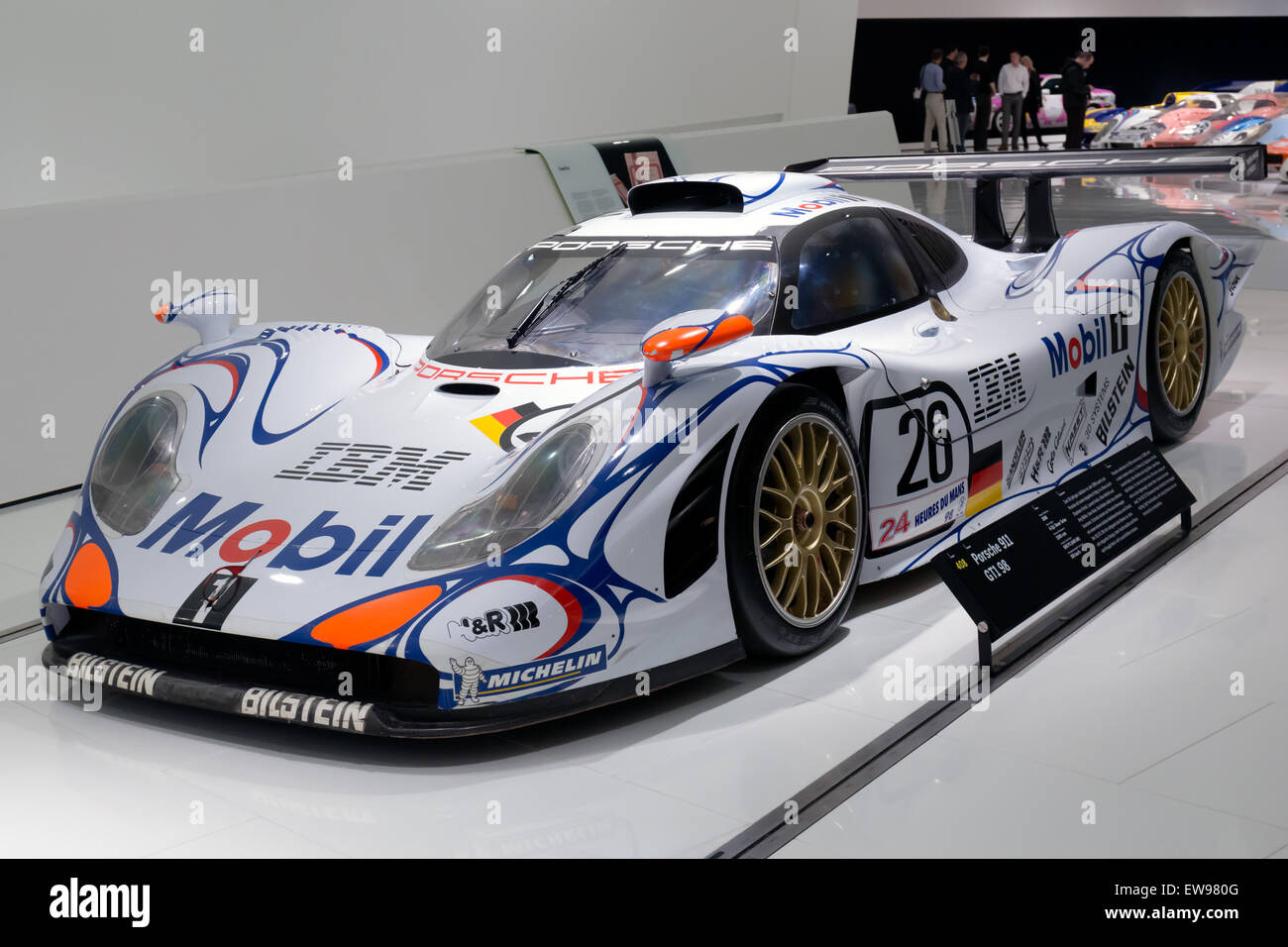 Porsche 911 GT1-98 front-left Porsche Museum Stock Photo - Alamy