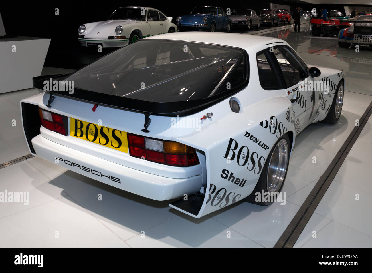 Porsche 944 LM rear-right Porsche Museum Stock Photo - Alamy