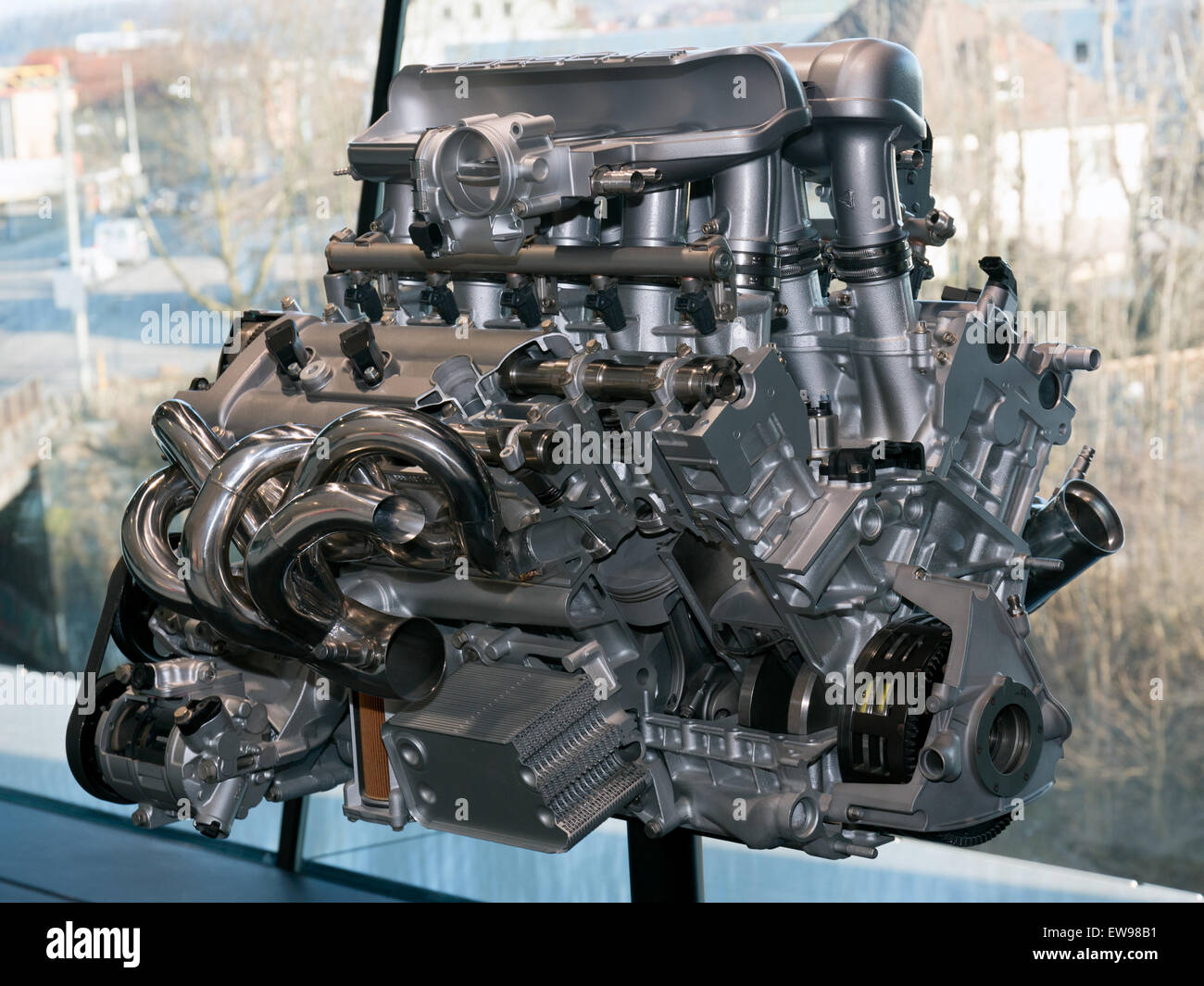 Porsche carrera gt rear view hi-res stock photography and images - Alamy