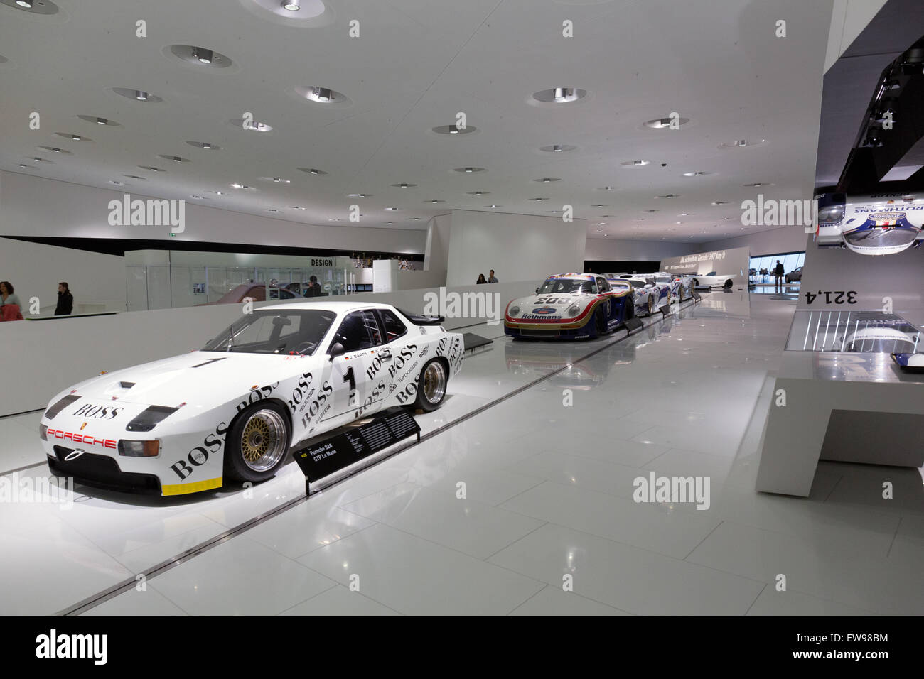 Porsche museum interior hi-res stock photography and images - Alamy