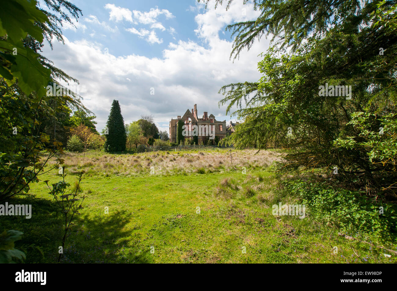 Nocton Hall, Lincolnshire England UK Stock Photo - Alamy