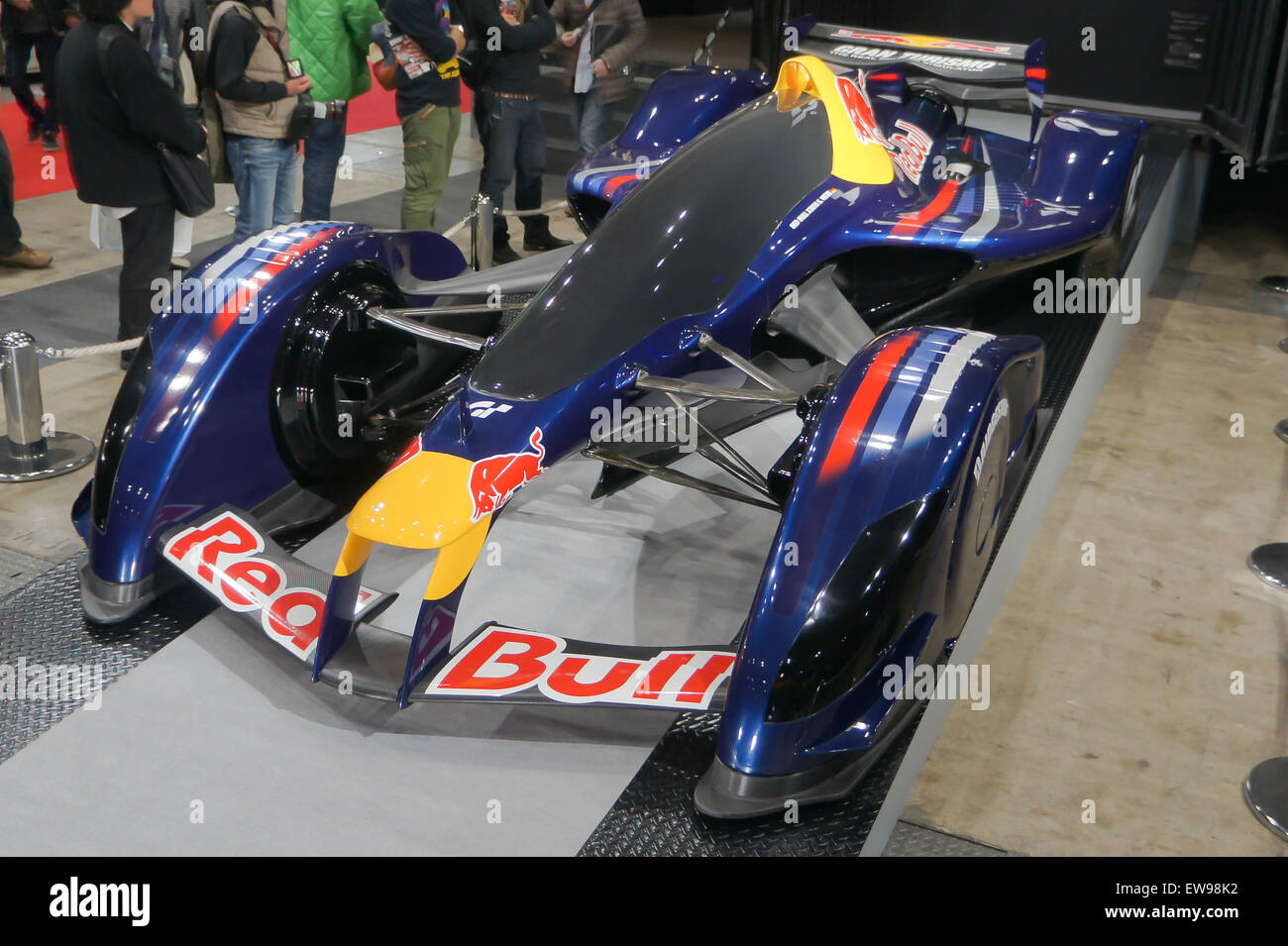 The Red Bull X2010, showcased at the 2012 Tokyo Auto Salon, is a ...