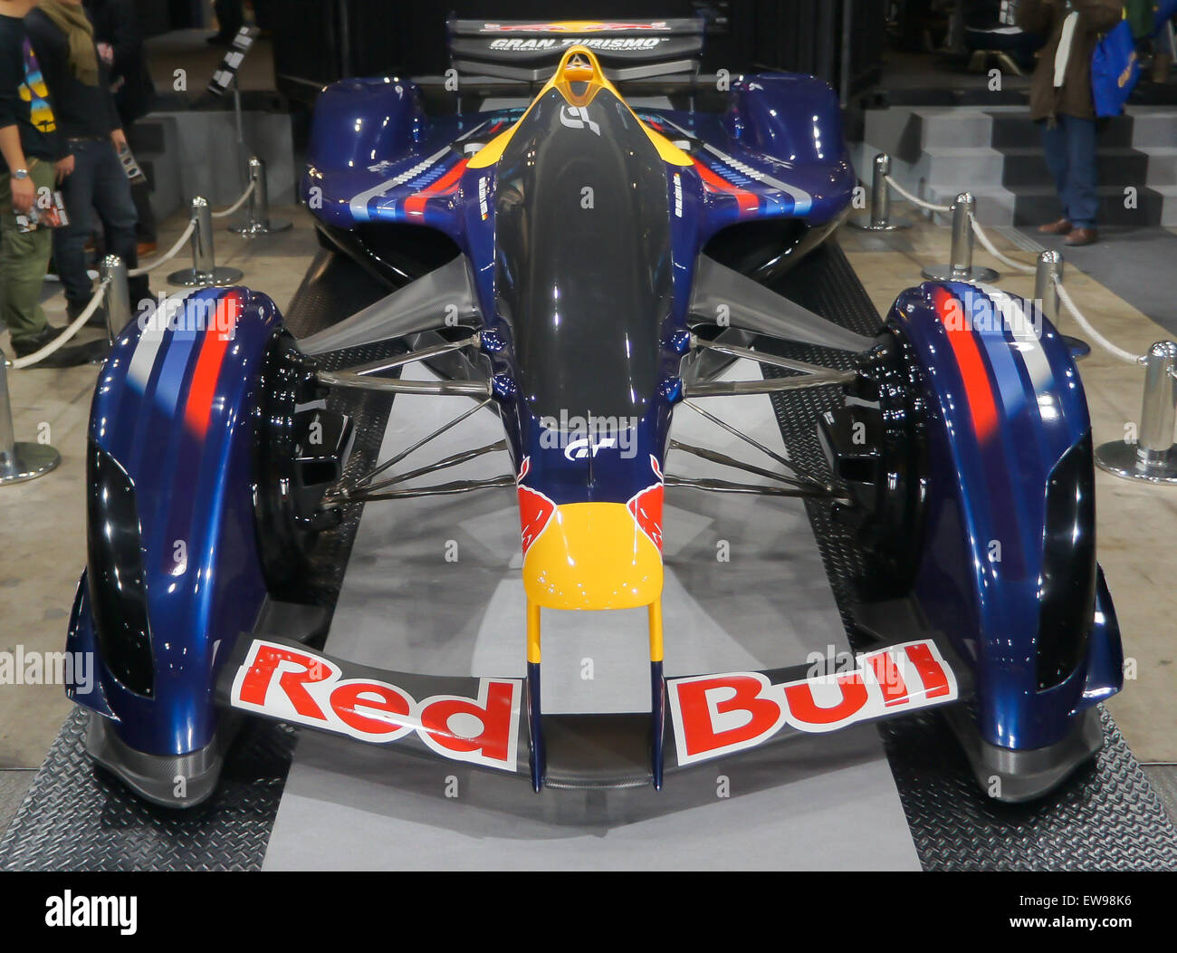 The Red Bull X2010, featured at the 2012 Tokyo Auto Salon, represents ...