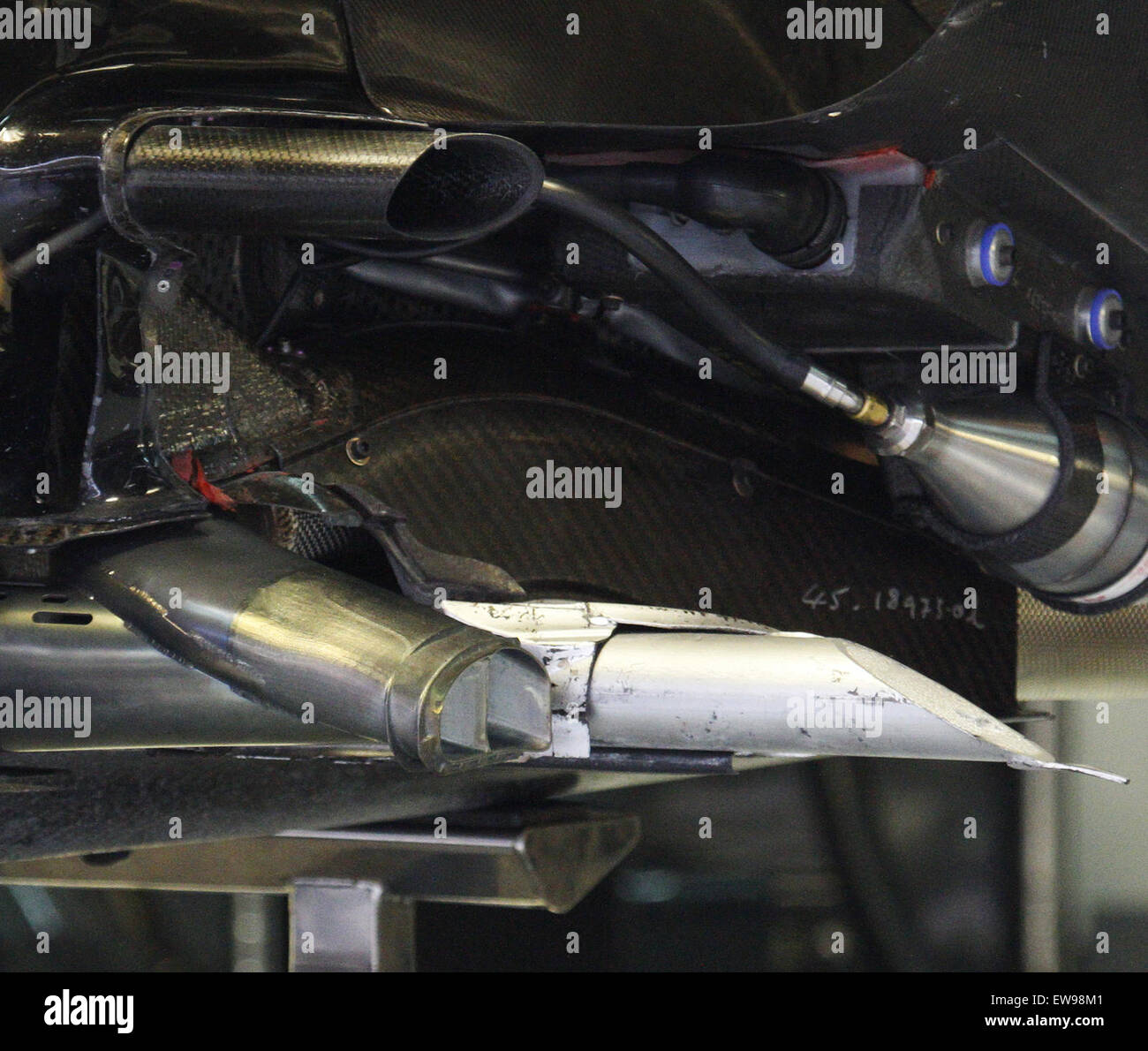 The Renault R31, featured in the 2011 Formula 1 season, is shown during ...