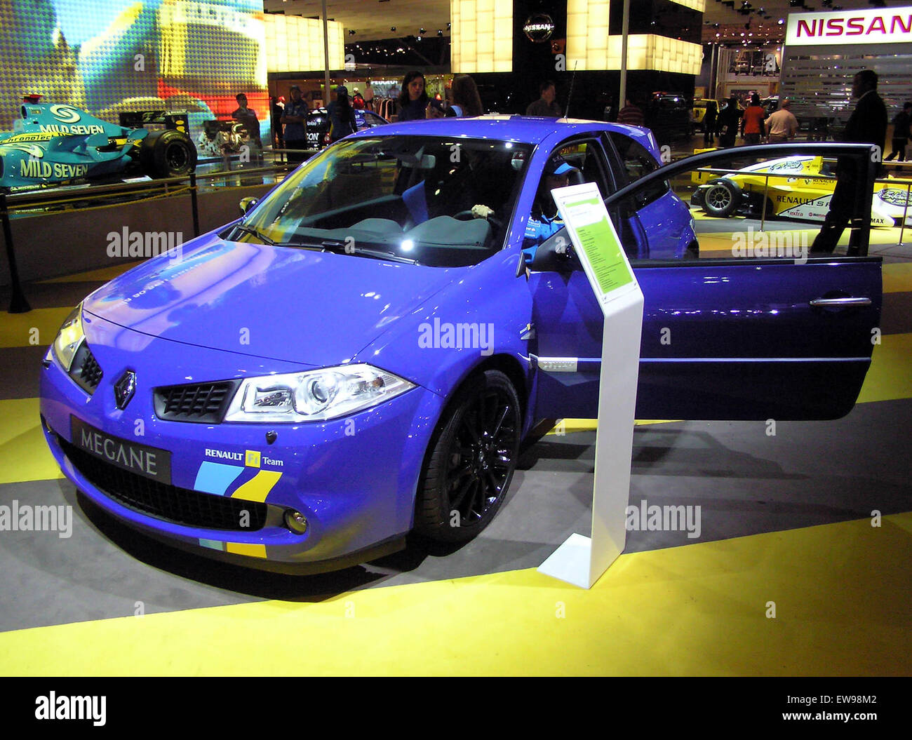 The 2006 Renault Megane was showcased at the Salao Internacional do ...