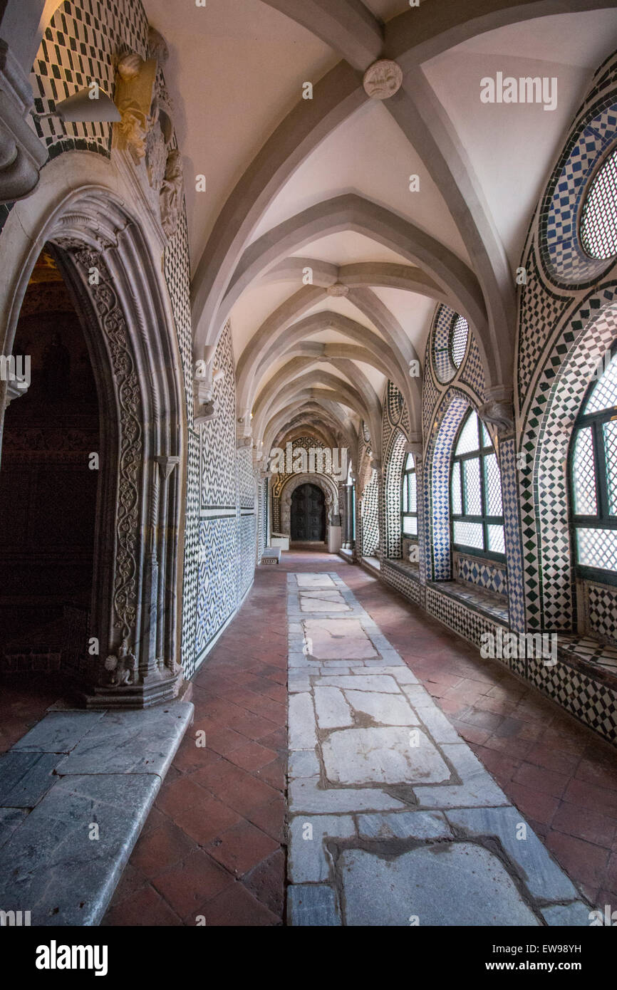 BEJA, PORTUGAL - APRIL 2015: View of the beautiful details inside the ...