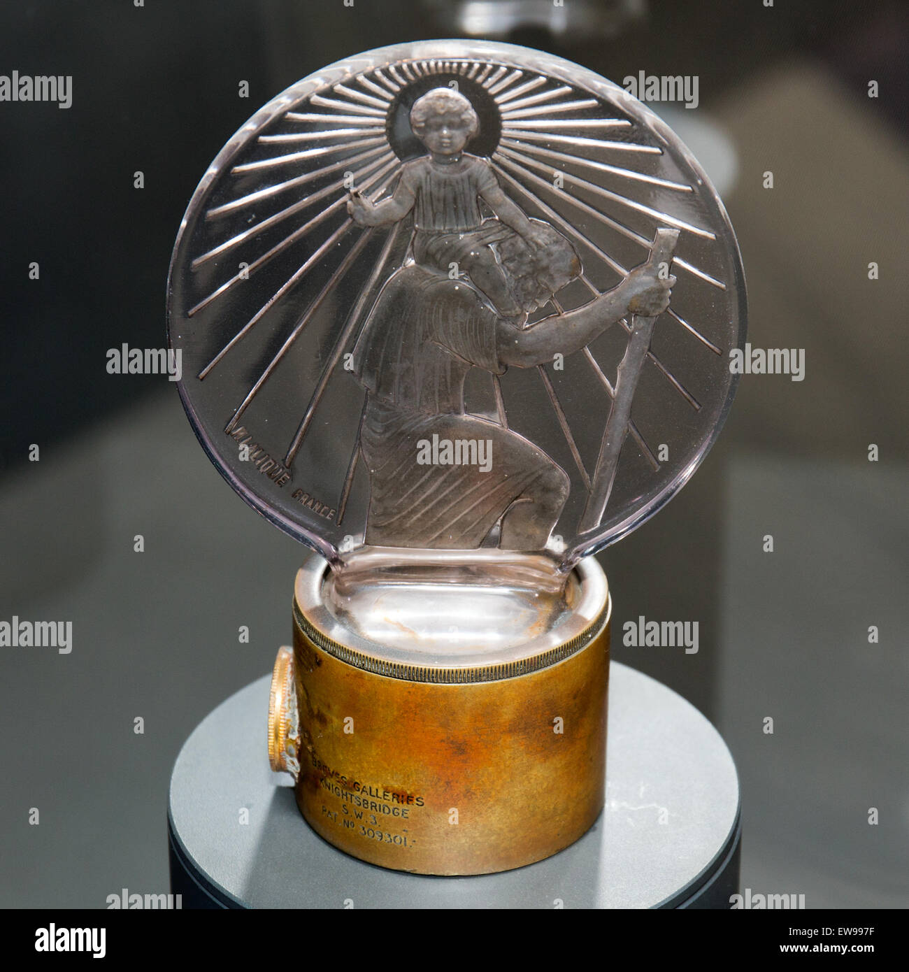 Saint-Christophe-B by Rene Lalique Toyota Automobile Museum Stock Photo ...