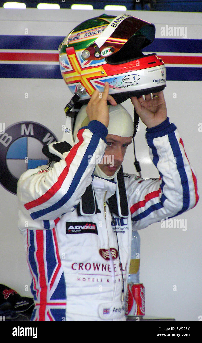 Andy Priaulx, the British racing driver, achieved a strong ...