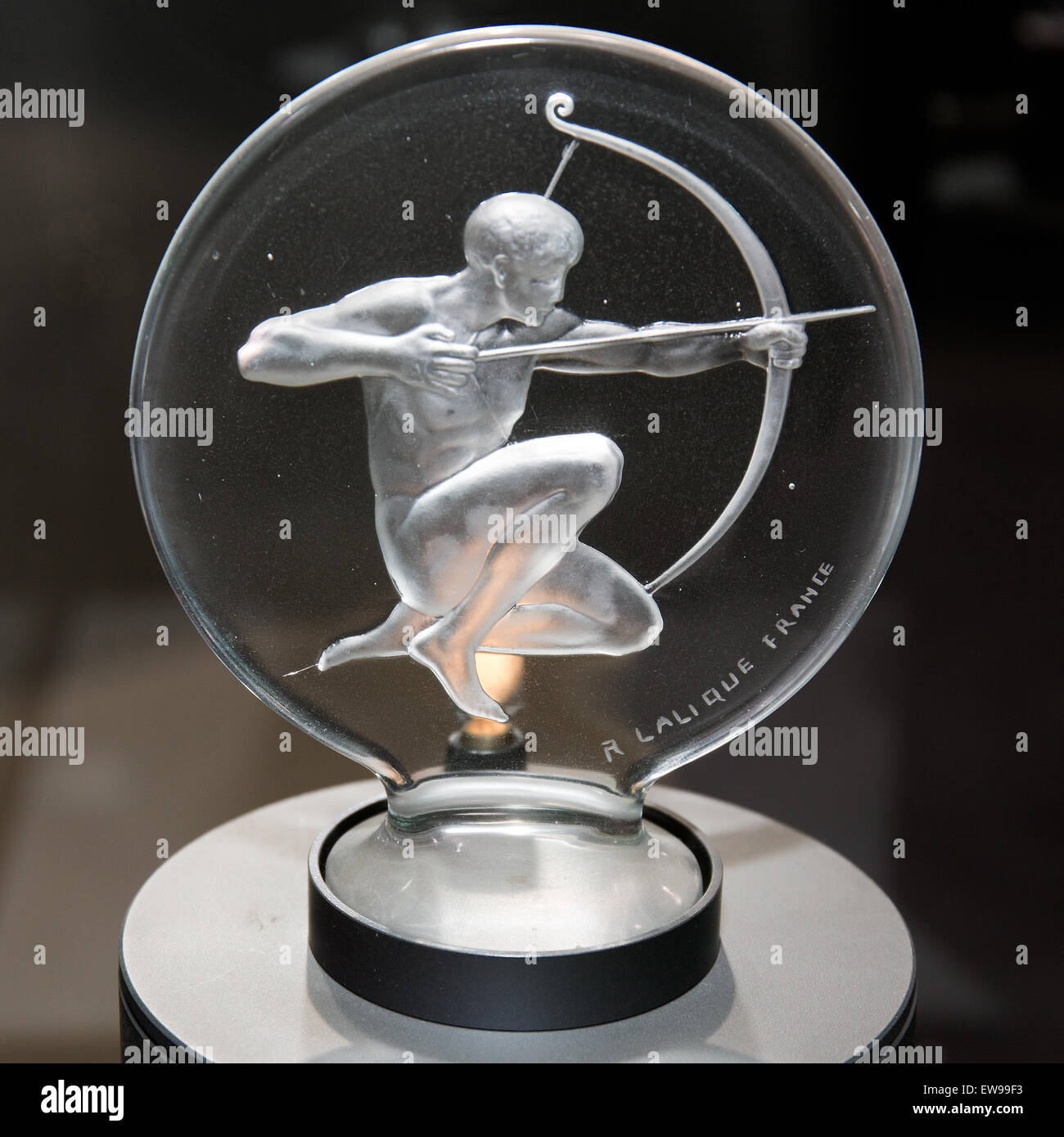 The Archer-A, designed by René Lalique, is a renowned piece of ...