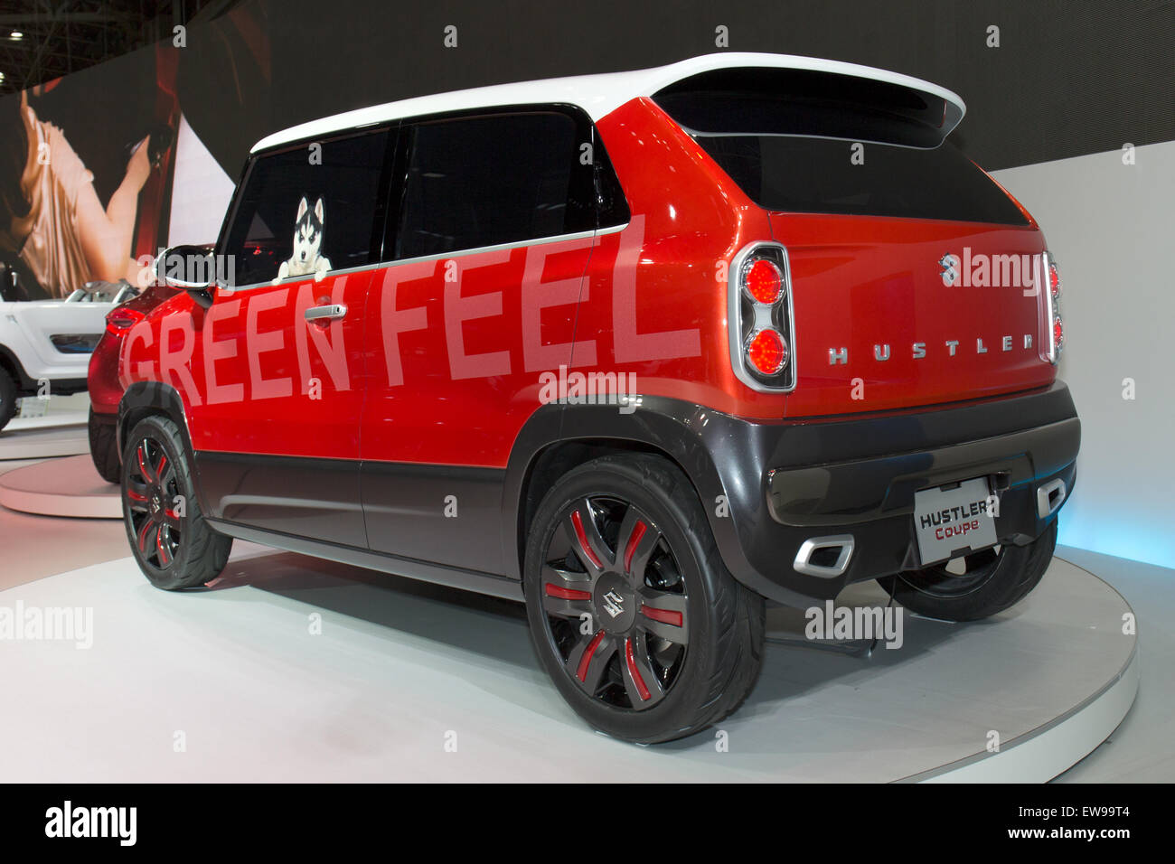 Suzuki Hustler Coupe rear-left 2013 Tokyo Motor Show Stock Photo - Alamy