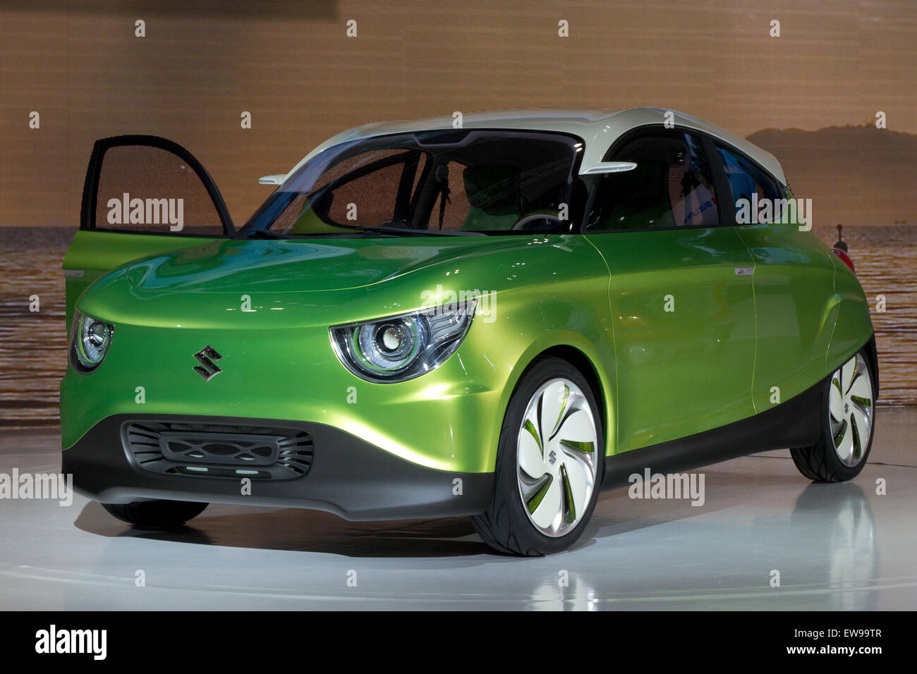 The 2011 Suzuki Regina, showcased at the Tokyo Motor Show, presents a ...