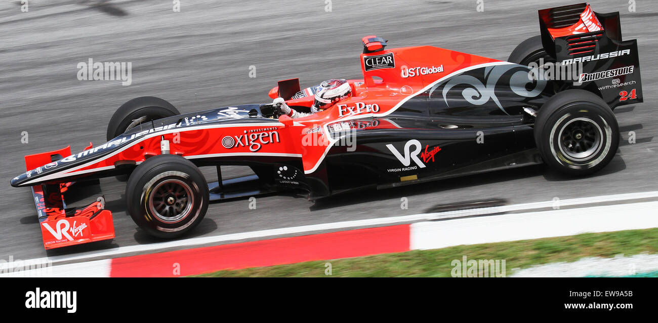 This image captures German Formula 1 driver Timo Glock during the 2010 ...