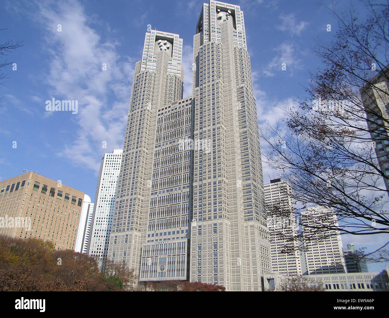 The Tokyo Metropolitan Government Building No. 1 (Tocho) is a prominent ...