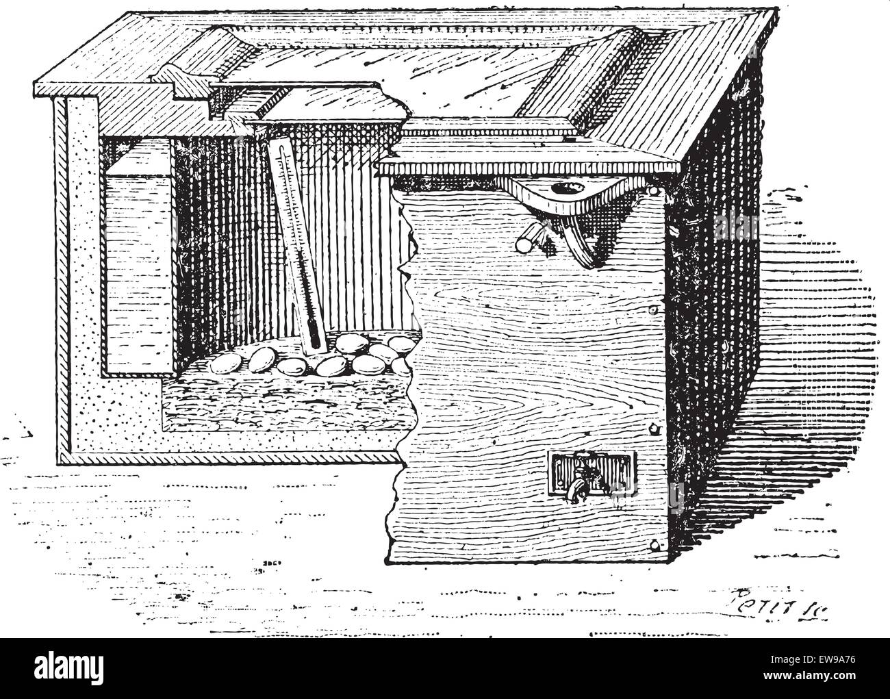 Artificial incubation Stock Vector Images - Alamy