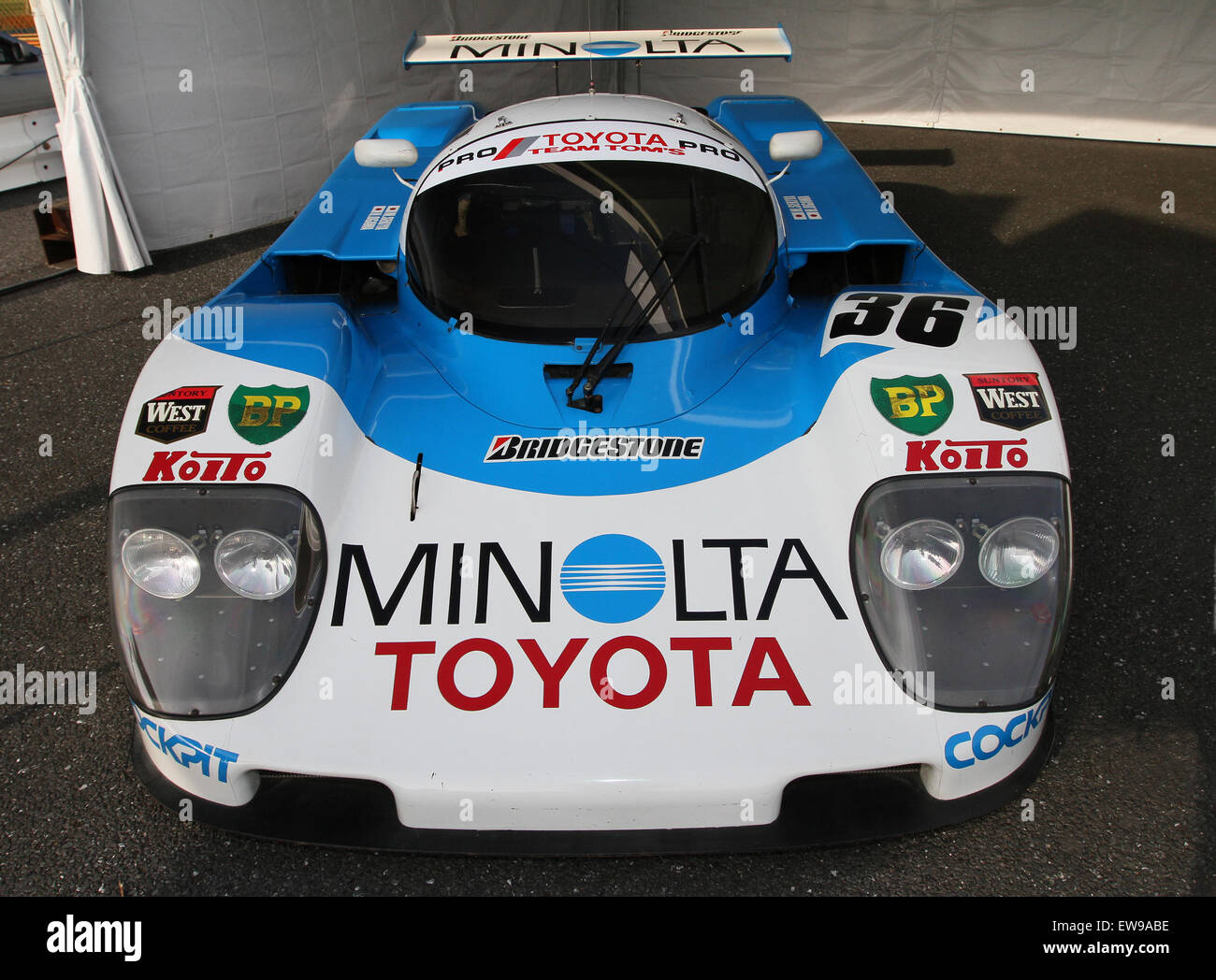 The Toyota 90C-V, a prominent car in 2010 motorsport competitions, is ...