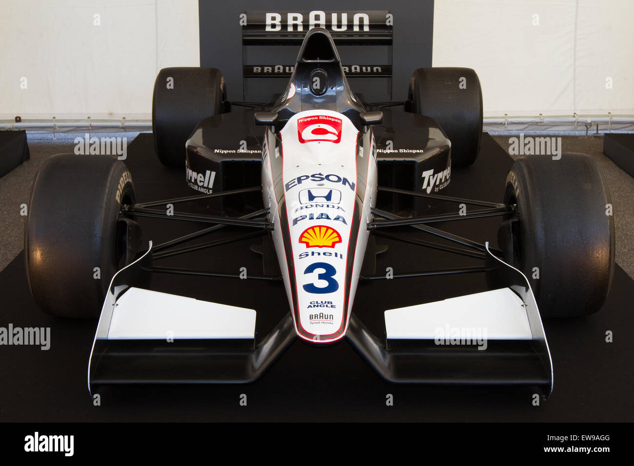 The Tyrrell 020, a Formula 1 car, was raced in the 2012 season. This ...