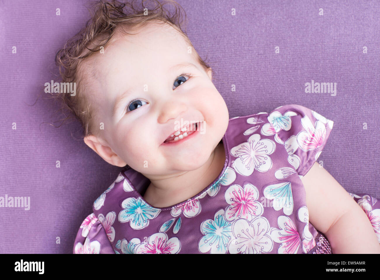 Cute Babies With Purple Eyes