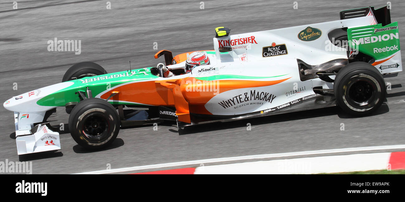 Vitantonio Liuzzi 2010 Malaysia 2nd Free Practice Stock Photo - Alamy