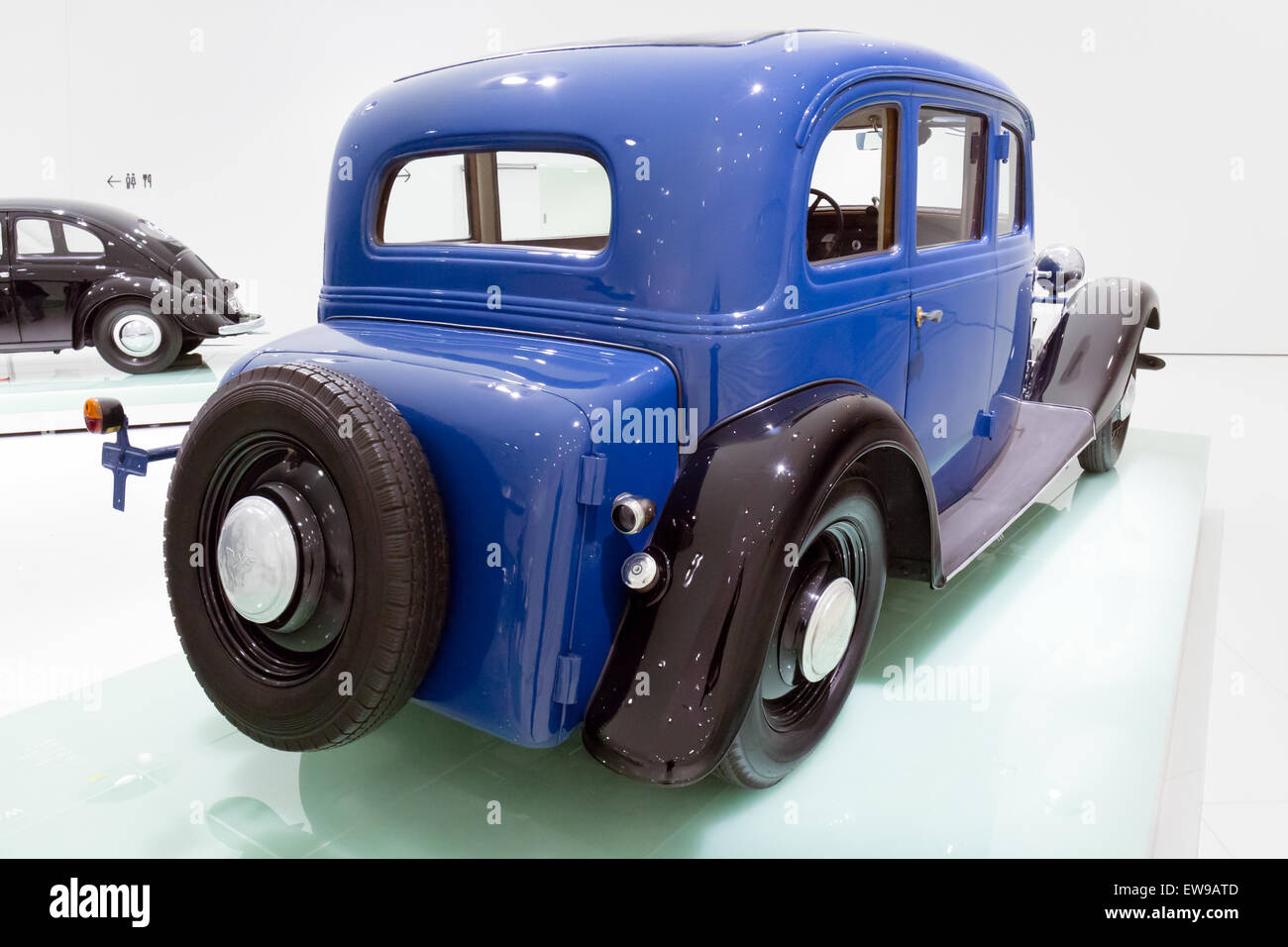 The Wanderer W22, featured in the Porsche Museum, is a classic car from ...