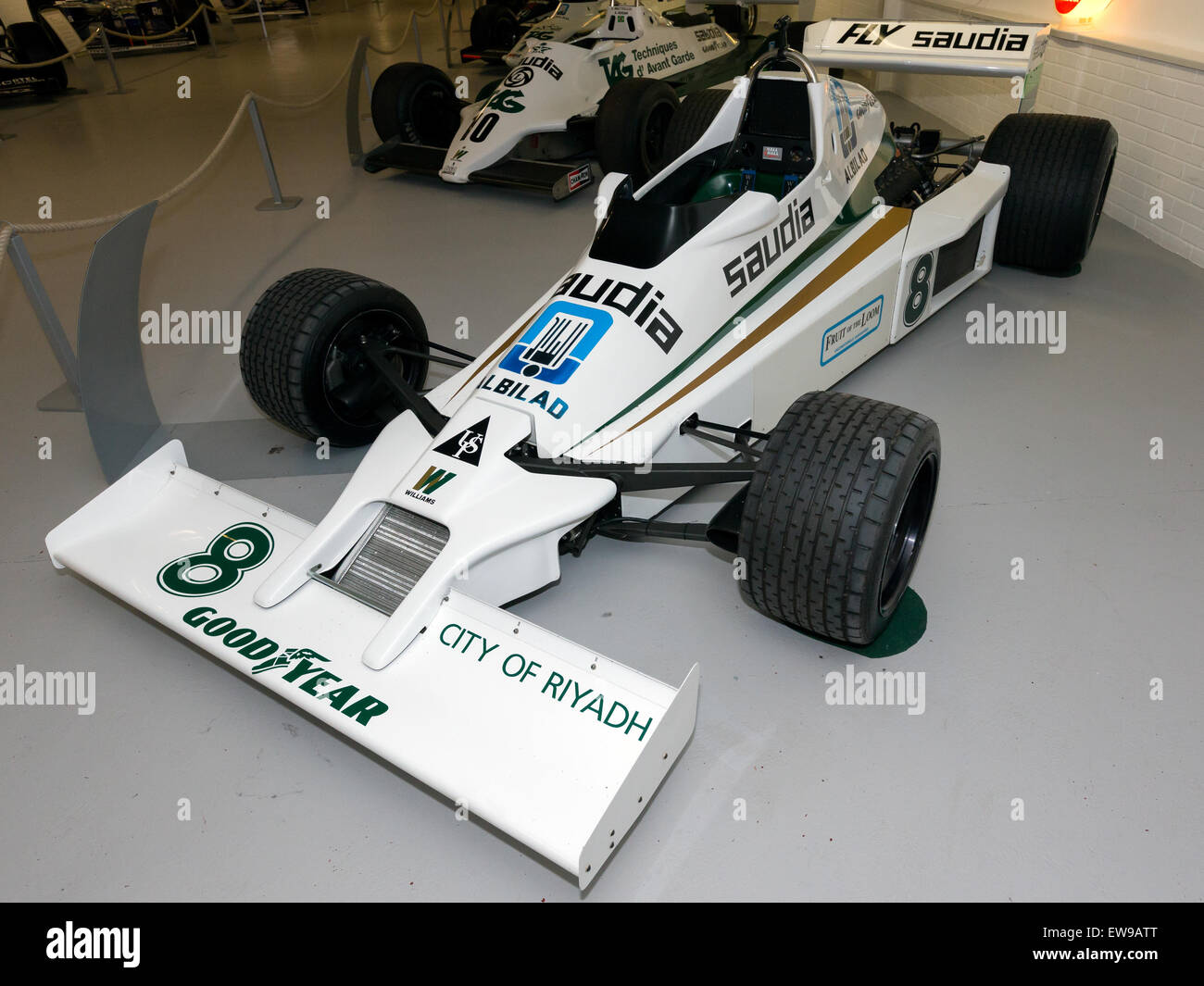 The Williams FW06, photographed from the front-left angle, is an iconic ...