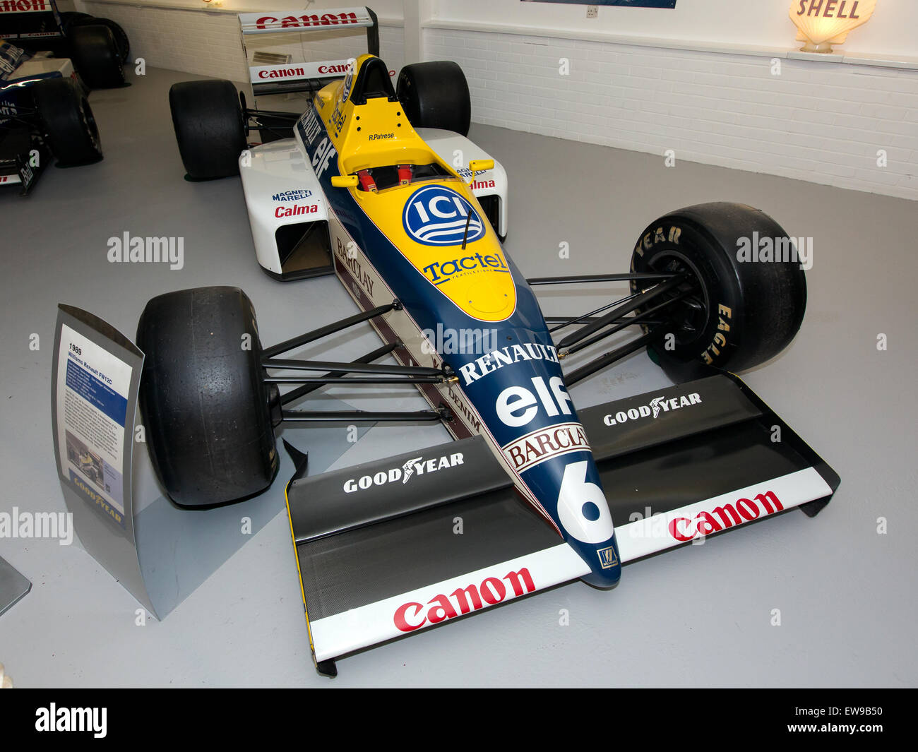 Williams FW12C front-right1 Donington Grand Prix Collection Stock Photo ...