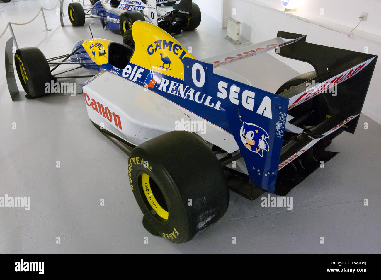 Williams FW15C rear Donington Grand Prix Collection Stock Photo - Alamy