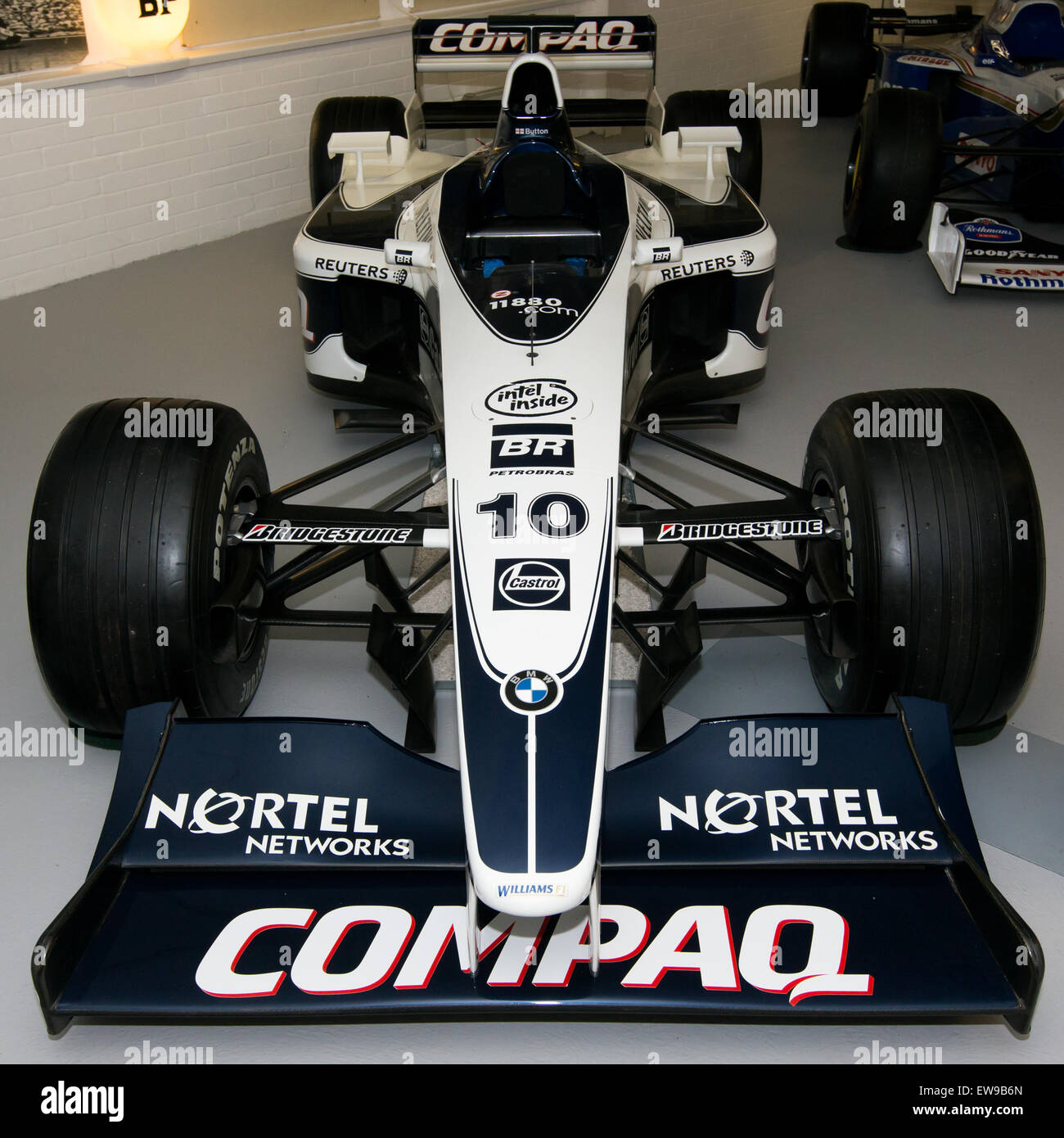 Williams FW22 front Donington Grand Prix Collection Stock Photo - Alamy