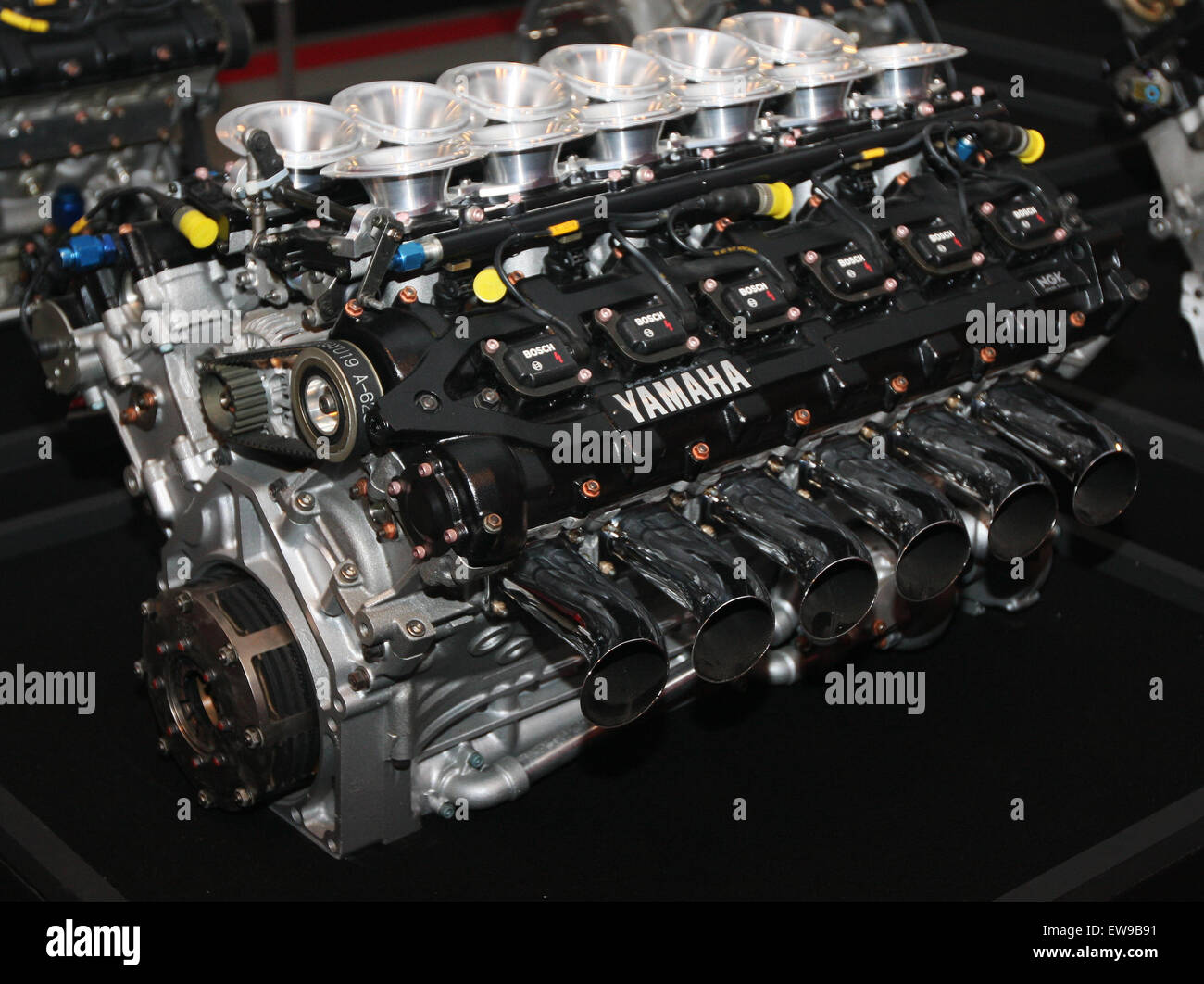 Yamaha OX99 engine rear Stock Photo - Alamy